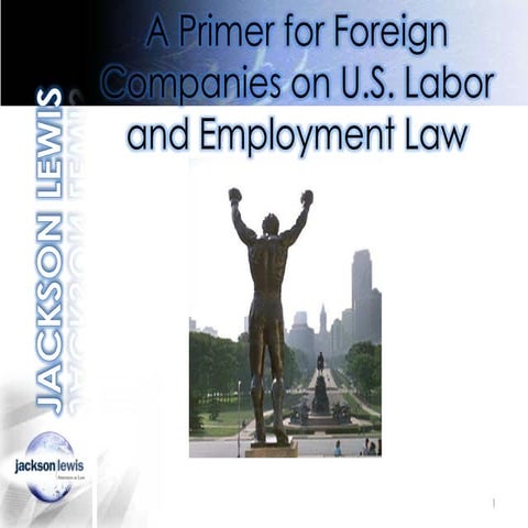 U.S. Labor And Employment Law | PPTX