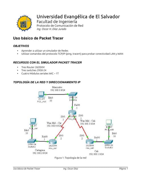 Packet tracer | PPT | Computer Networking | Computing