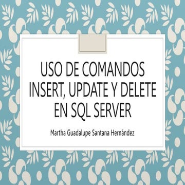 Manipulacion de datos INSERT, UPDATE Y DELETE.pptx