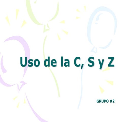 USO DE LA C, S, Z.ppt