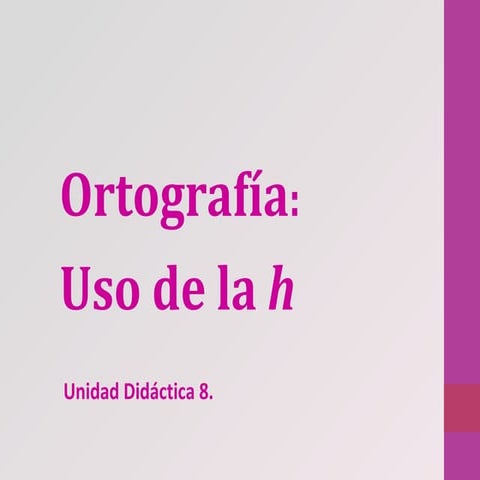 El uso de la m y n | PPTX