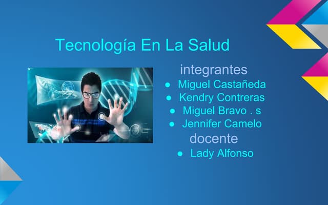 Uso De La Salud En La Tecnologia Ppt