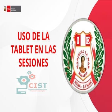USO DE LA TABLET EN LAS SESIONES DE CLASES.pptx