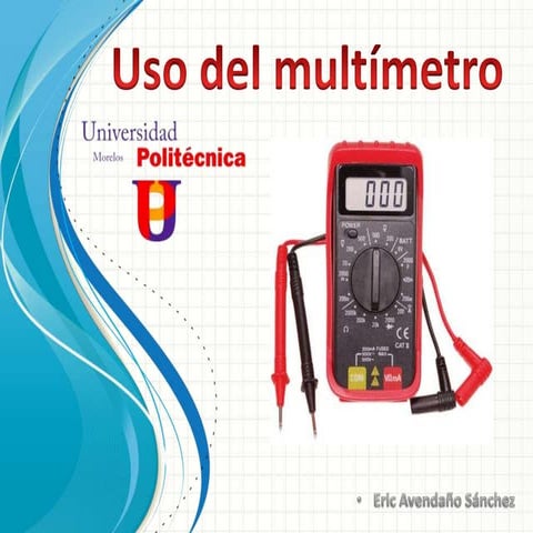 Uso del multimetro | PPTX