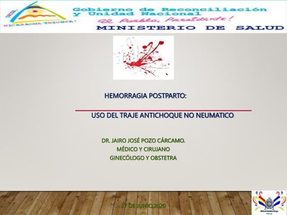 Traje Antichoque No Neumático | PPT