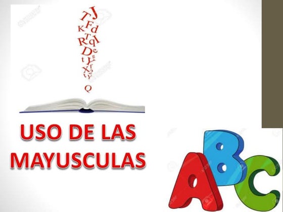 Uso de las mayúsculas | PPT