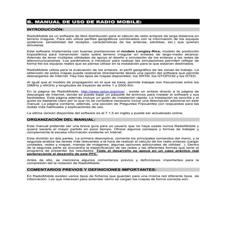 Radio mobile manual de uso | PDF