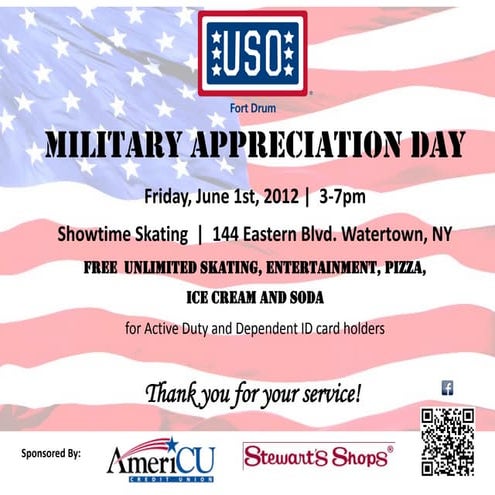 Uso military appreciation flyer | PDF