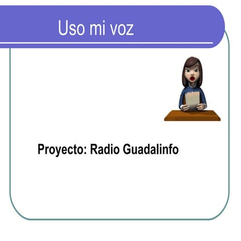 Tono, timbre y color de la voz | PDF