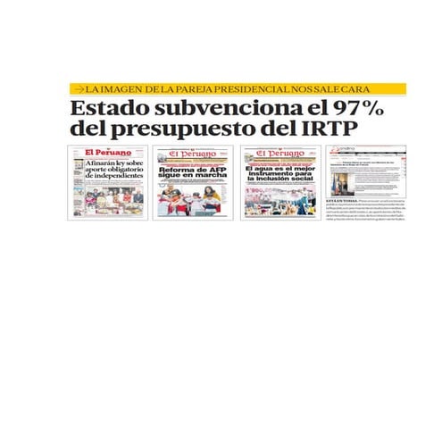Uso y abuso de irtp | DOC