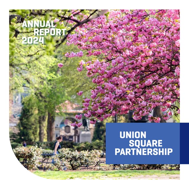 2024 Annual Report | Union Square Partnership | PDF