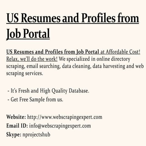 Job Posting Web Scraping.pptx