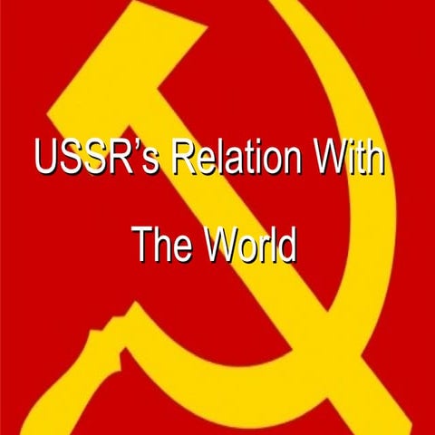 USSR | PPT