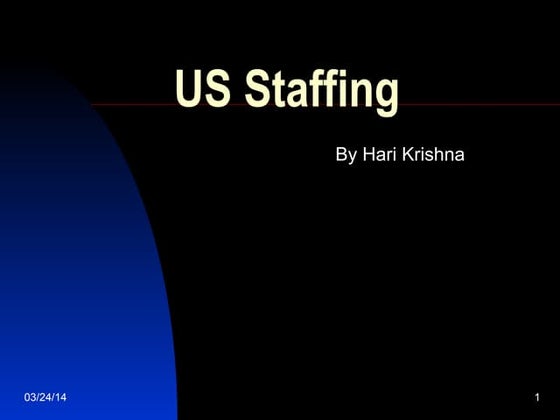US It Staffing process | DOC