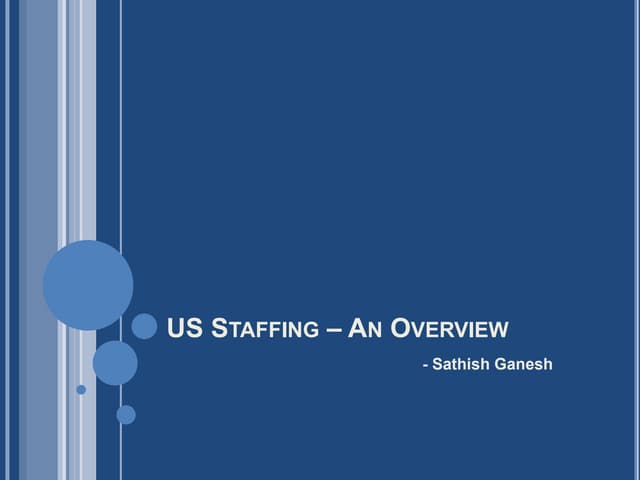 US IT Staffing Training Material | PDF