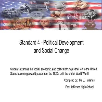 Political Development and Social Change | PPTX