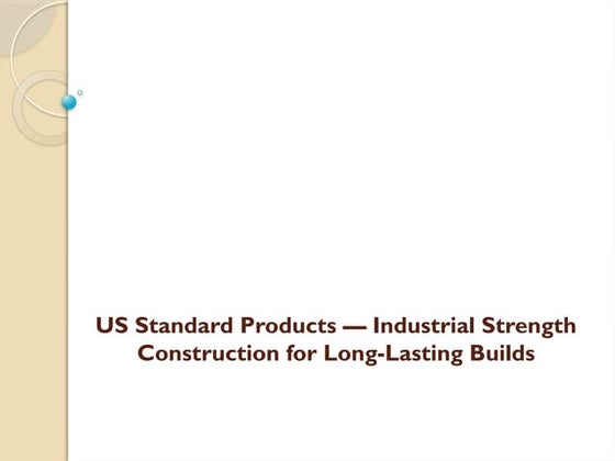 Us standard products