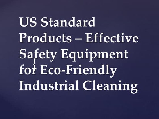 Industrial Safety The Importance of Reliable Safety US Standard ...