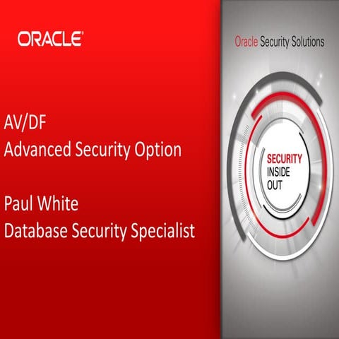 Oracle Database Security