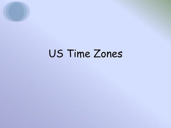 US Time Zone Conversion Chart | DOCX