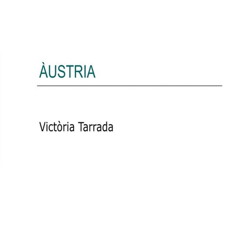 Àustria powerpoint | PPT