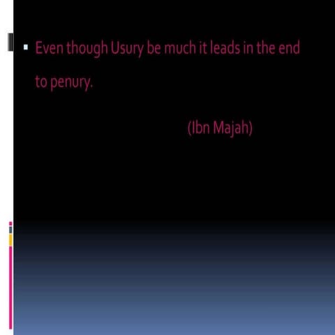 Usury page 6 | PPTX