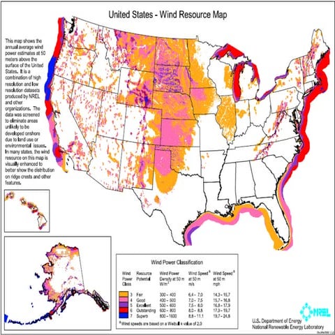 Us Wind Map | PPT