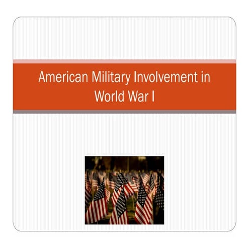 Us wwi | PPT