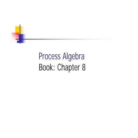 Process Algebra | PDF