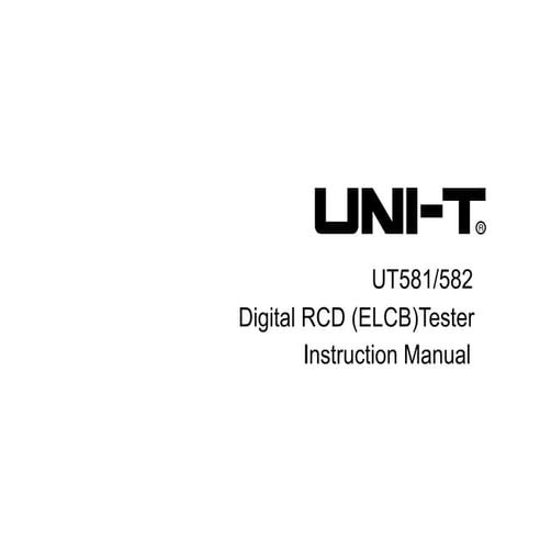 Ut580 eng | PDF