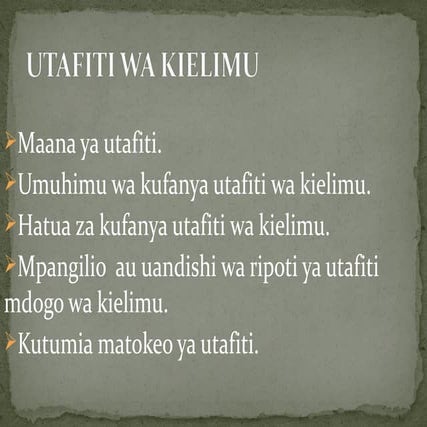 Lahaja za kiswahili kwa ujumla | PDF