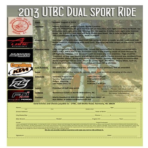 Utbc flyer | PDF