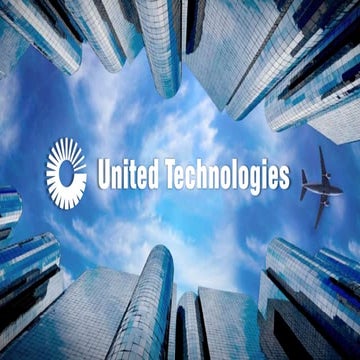United Technologies: Pioneering Innovation and Shaping the Future of ...