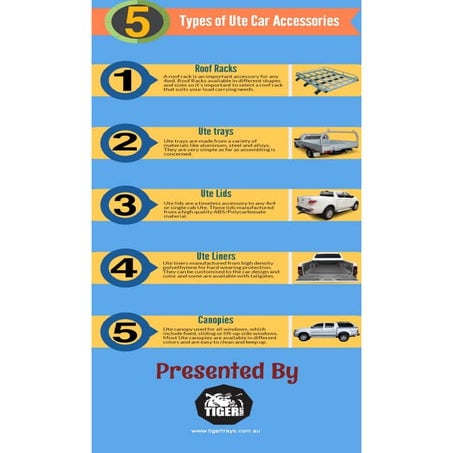 5 Types of Ute Car Accessories | PDF