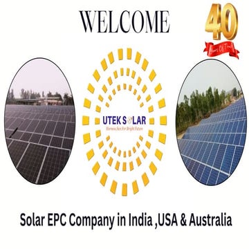 Solar Panel EPC Company in india | PDF