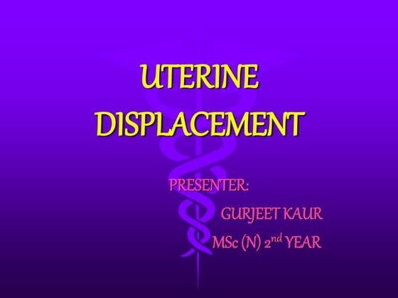 Subinvolution of the uterus | PPTX