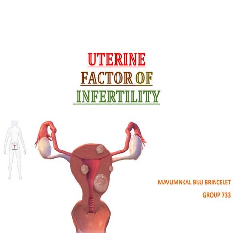 Uterine Factor Of Infertility Pptx