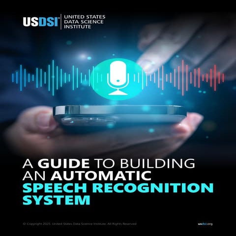 A Guide To Building An Automatic Speech Recognition System Pdf