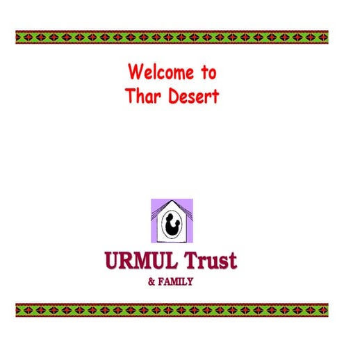 URMUL Trust | PDF