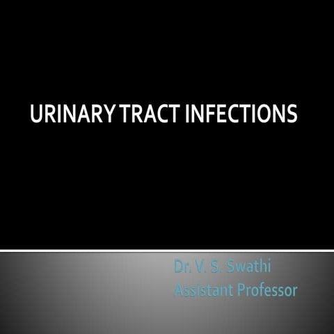 Urinary Tract Infection | PPTX
