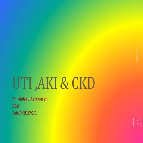 UTI ,AKI & CKD.pptx