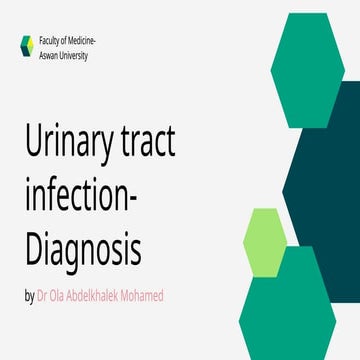 Laboratory diagnosis of UTI (Practical). | PPTX
