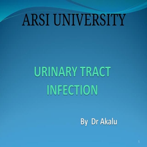 Urinary tract infection ppt for Health O.pptx
