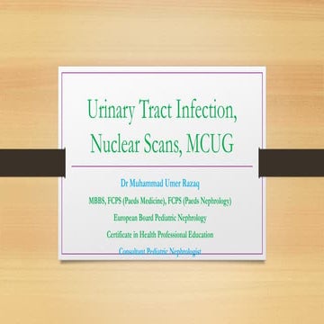 UTI in children (urinary tract infection).pptx