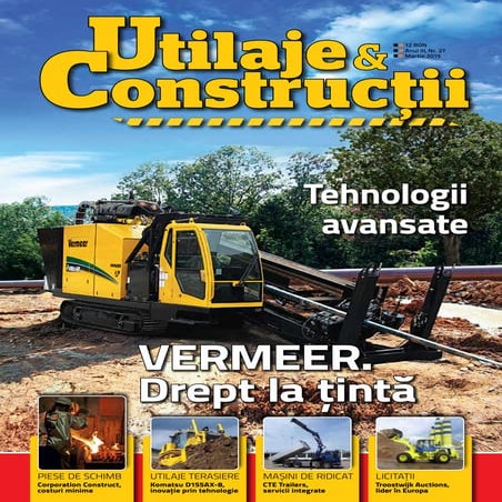Utilaje&Constructii Magazine March 2015 | PDF