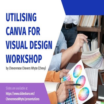 Utilising CANVA for Visual Design workshop | PDF
