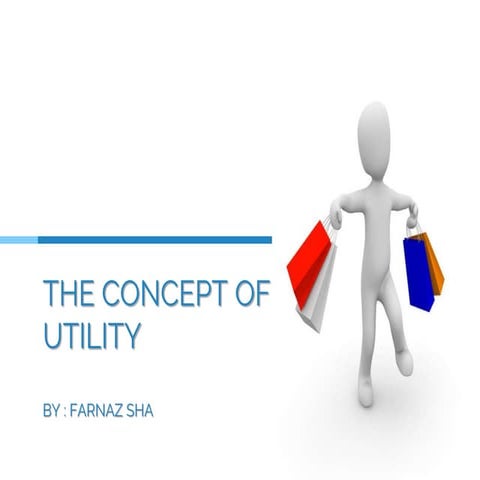 The Concept of Utility | PPTX | Personal Finance