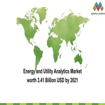 Utility analytics market ppt | PPTX