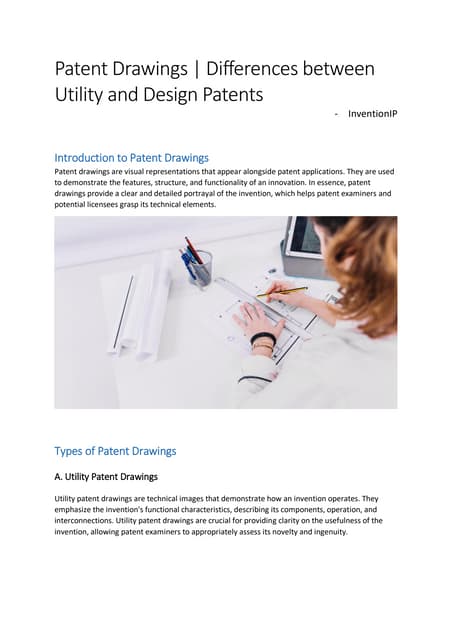 Mastering Utility Patent Drawings in the USA | InventionIP | PPT