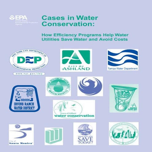 Cases in Water Conservation: How Efficiency Programs Help Water ...